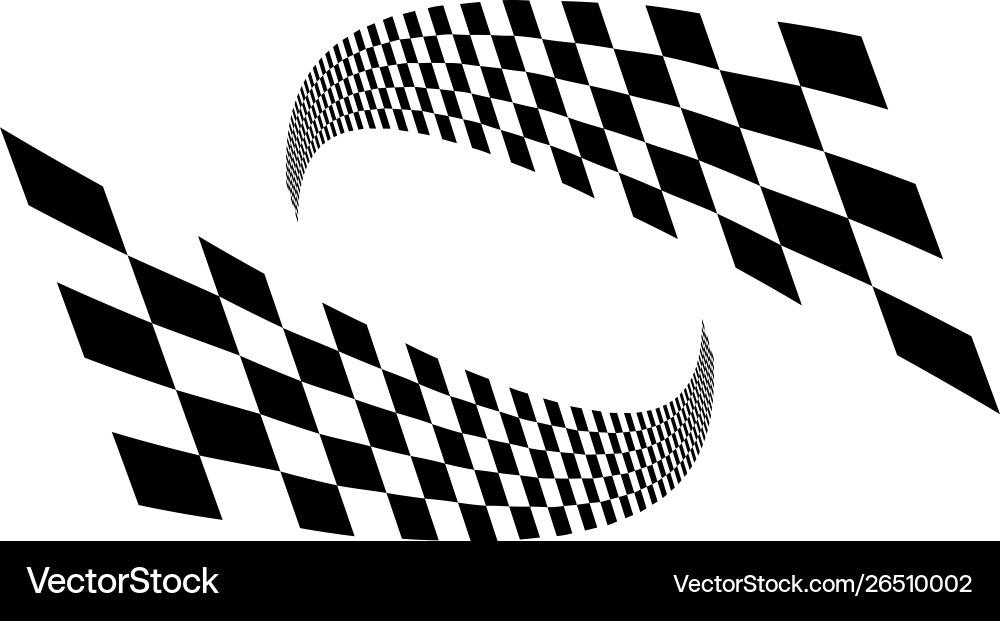 Racing flag design template race flag design Vector Image
