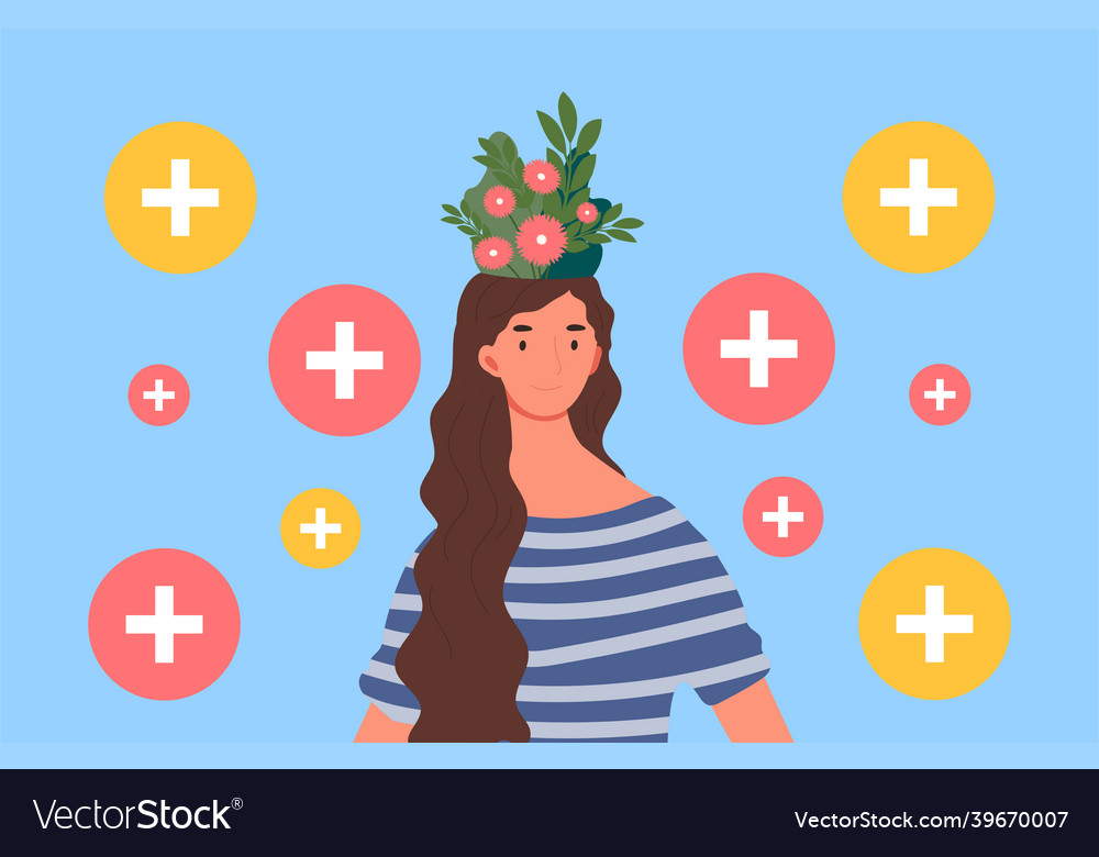 Brain development concept Royalty Free Vector Image