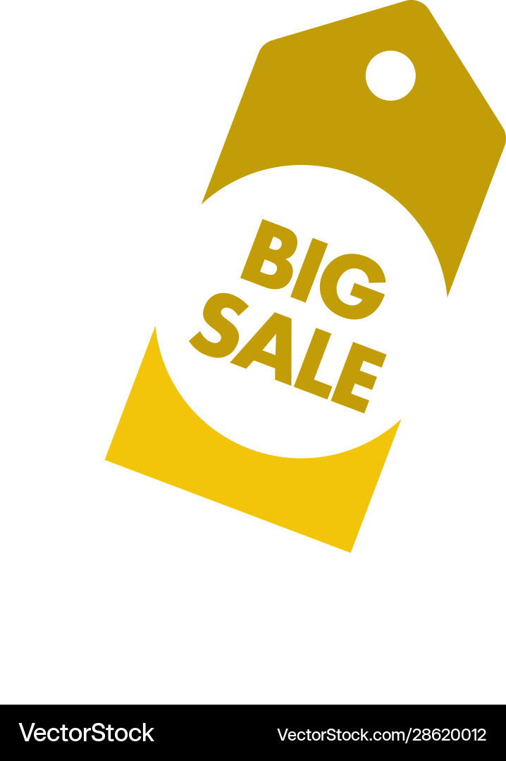 Banner sale graphic design template isolated Vector Image