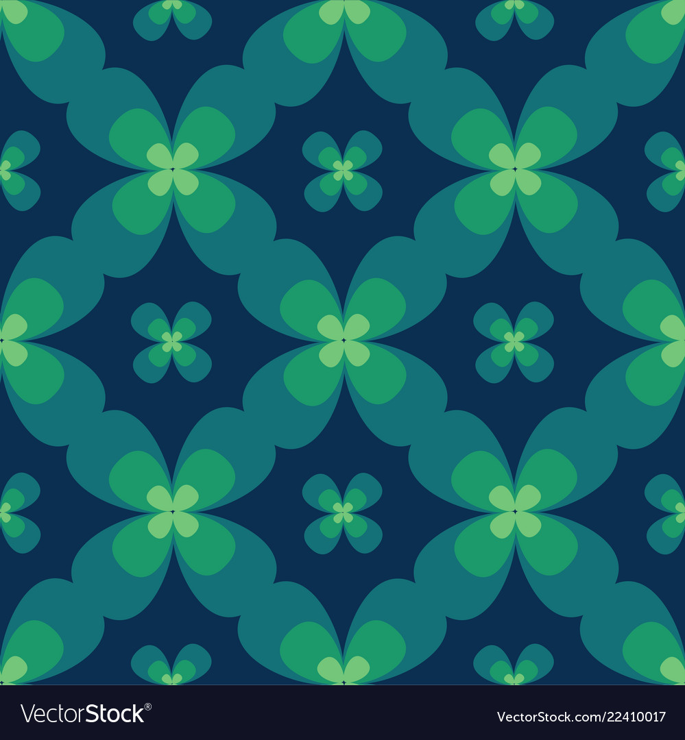 Seamless clover pattern Royalty Free Vector Image Seamless clover pattern Royalty Free Vector Image