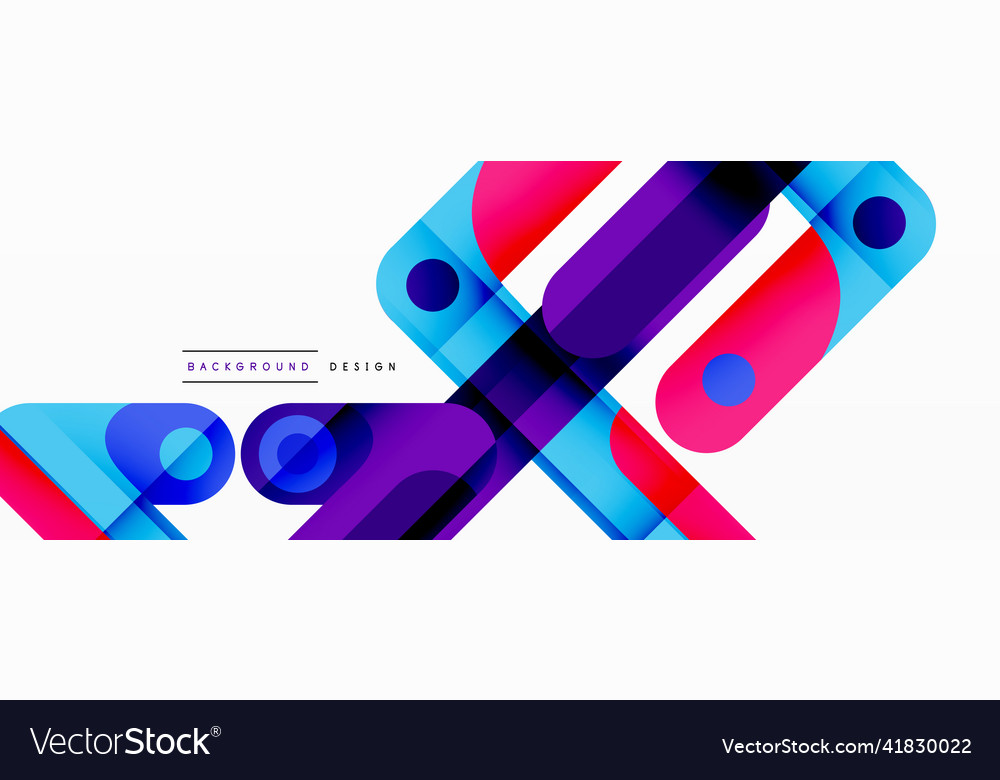 Lines geometric creative abstract background Vector Image