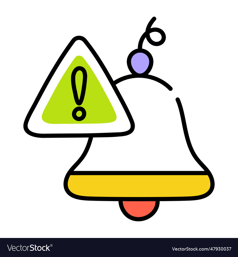 Notification alert Royalty Free Vector Image - VectorStock Notification alert Royalty Free Vector Image - VectorStock