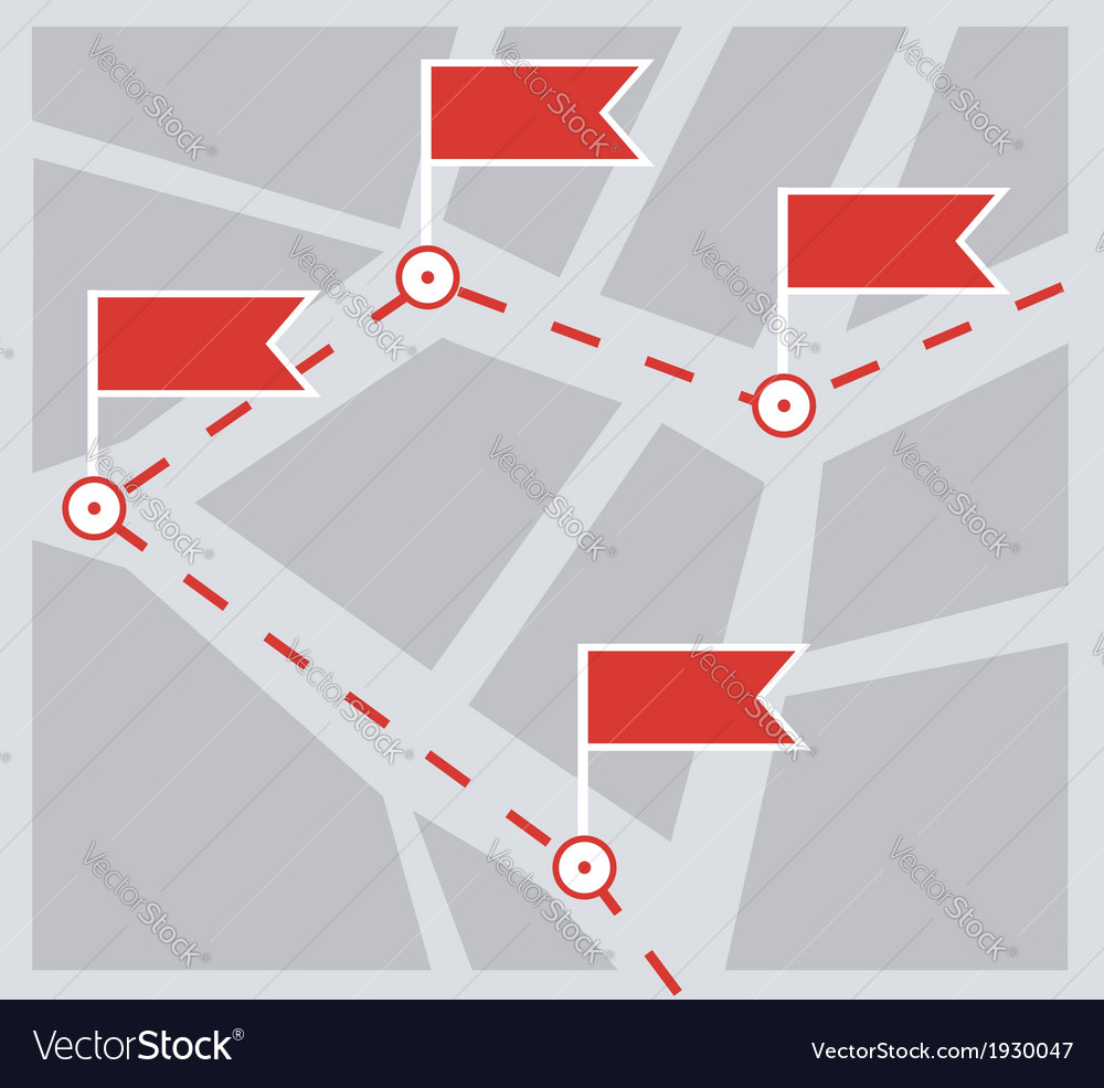 Map Royalty Free Vector Image - VectorStock