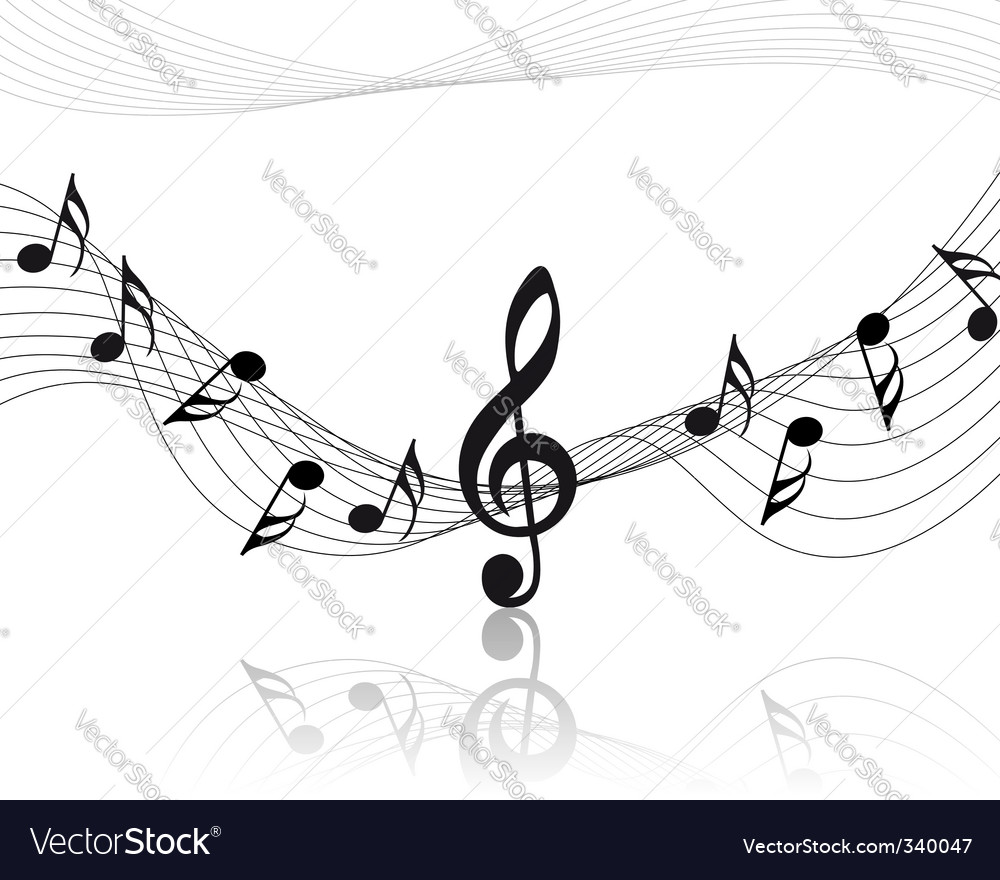 Notes staff Royalty Free Vector Image - VectorStock