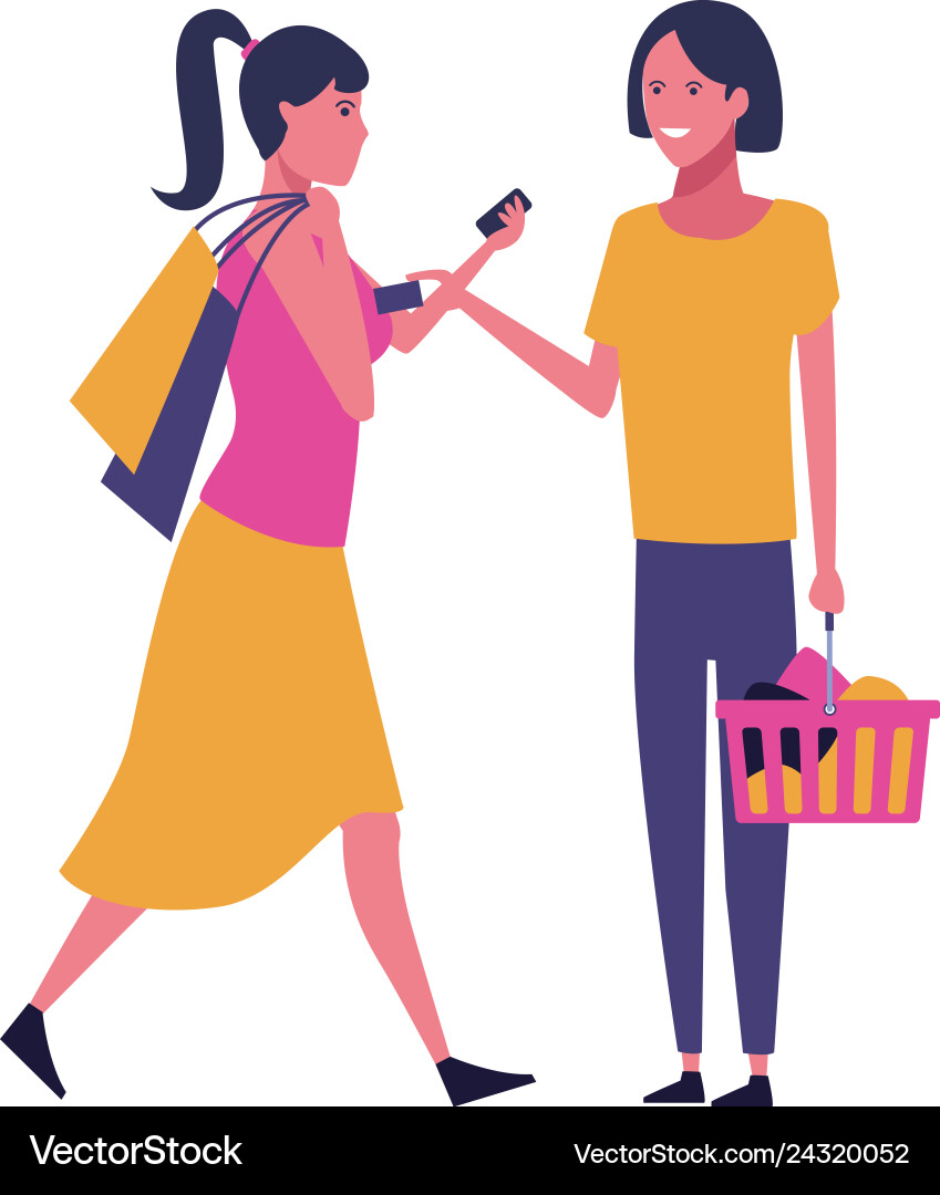 Casual people cartoon Royalty Free Vector Image