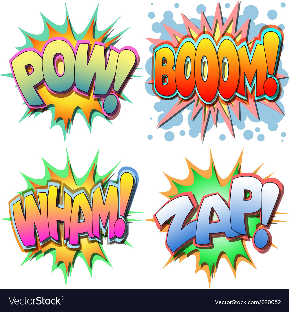 Comic book Royalty Free Vector Image - VectorStock