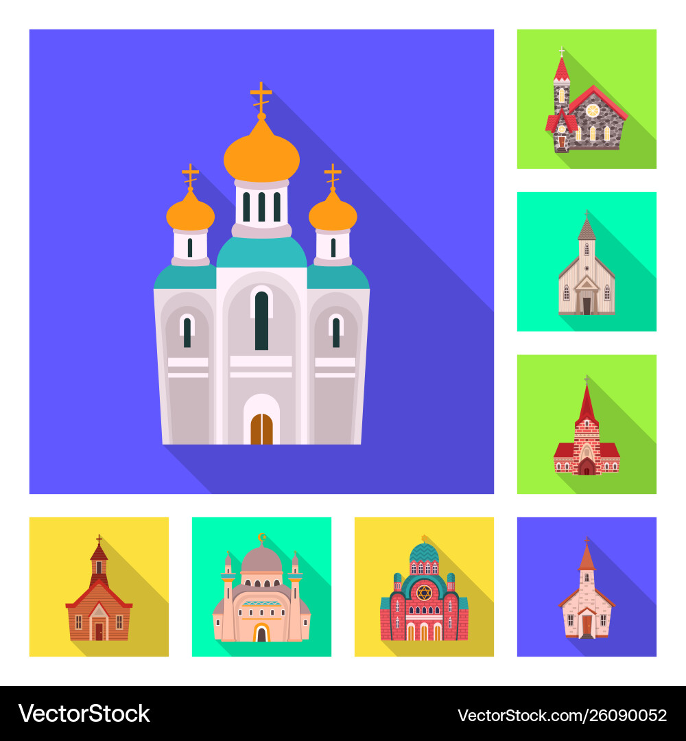 Design cult and temple symbol Royalty Free Vector Image