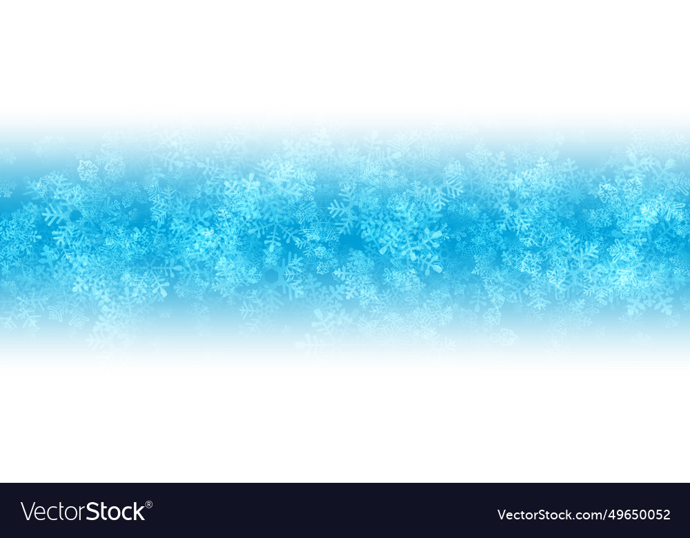 Light blue gradient winter background Royalty Free Vector
