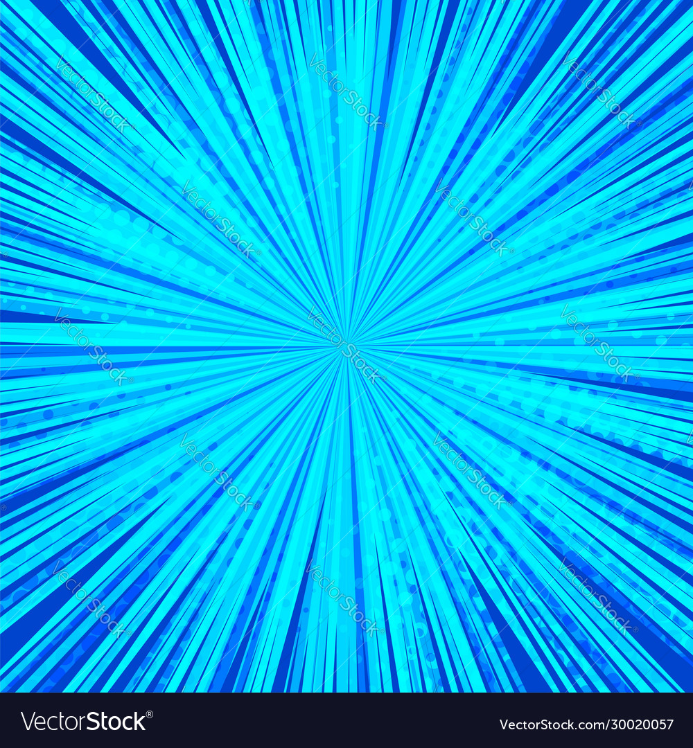 Abstract comic blue template Royalty Free Vector Image