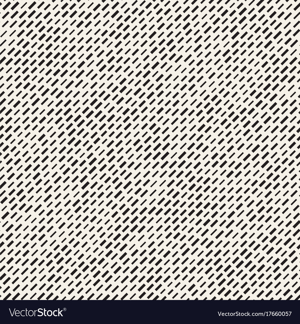 Black and white irregular dashed lines pattern Vector Image