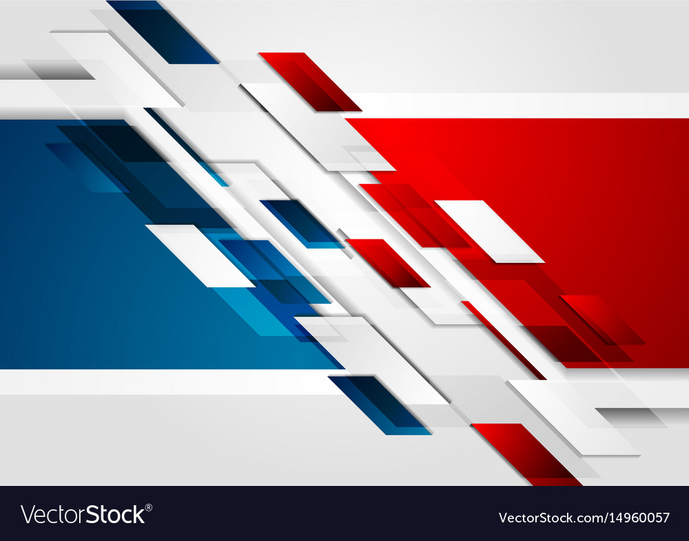 Bright red blue tech corporate background Vector Image Bright red blue tech corporate background Vector Image