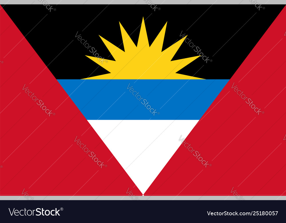 Flag rectangular shape Royalty Free Vector Image