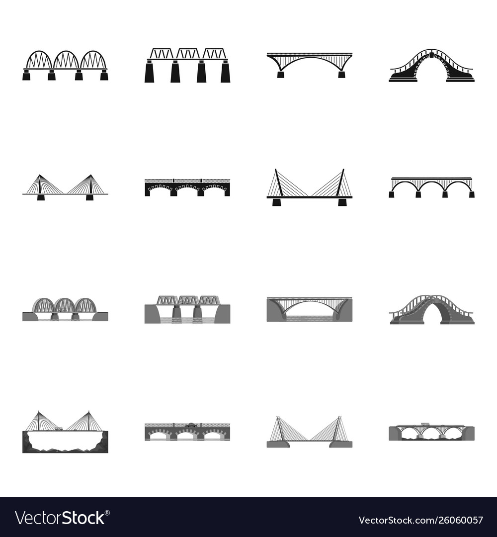 Isolated Object Connection And Design Icon Vector Image