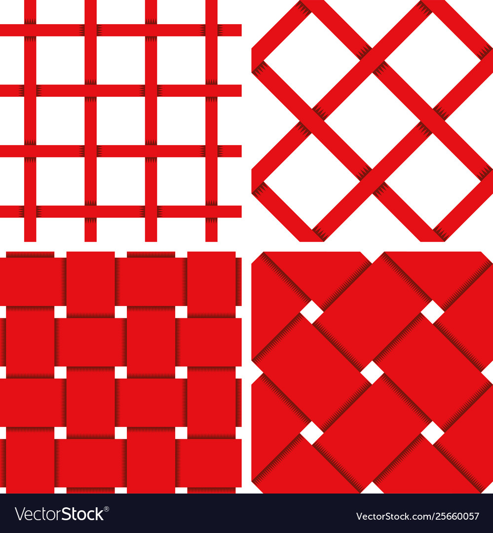 Pattern seamless textile background red Royalty Free Vector