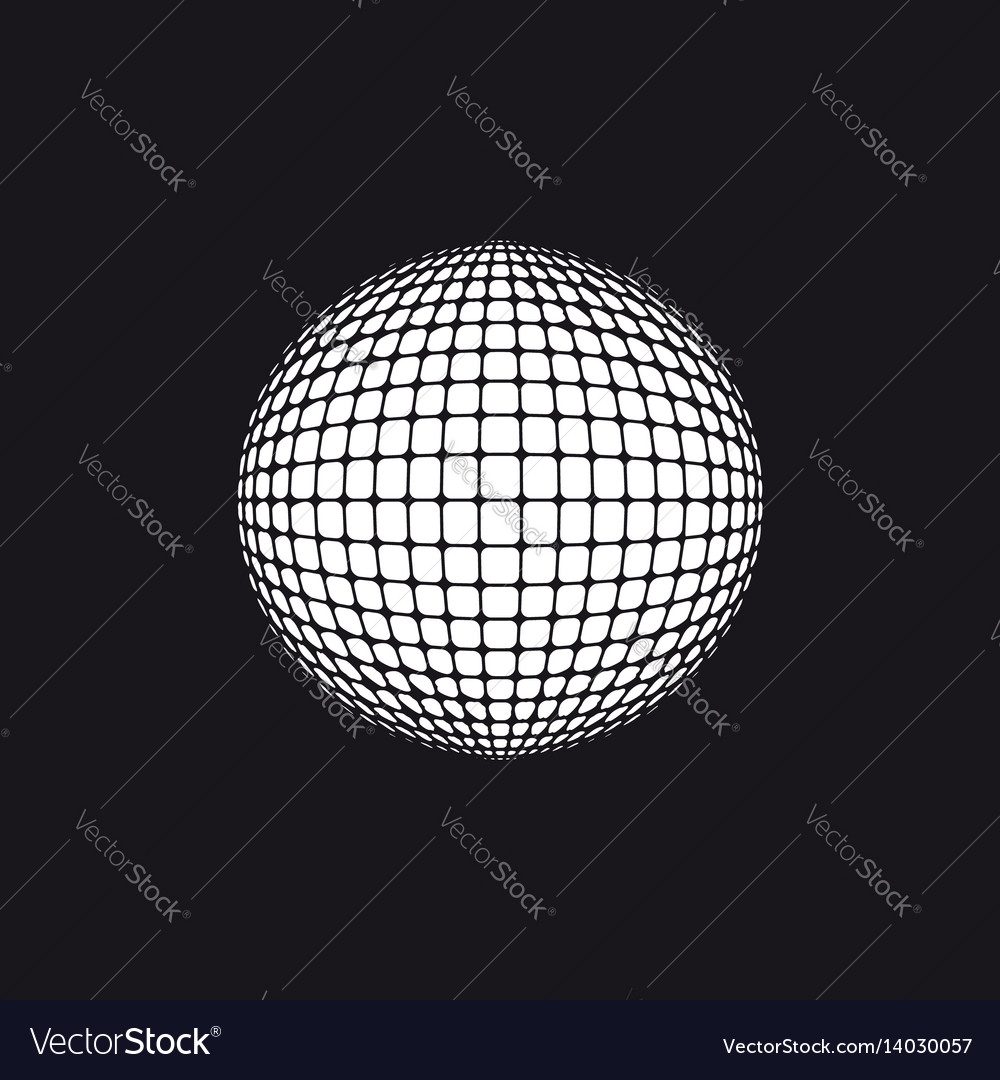 Sphere structure Royalty Free Vector Image - VectorStock