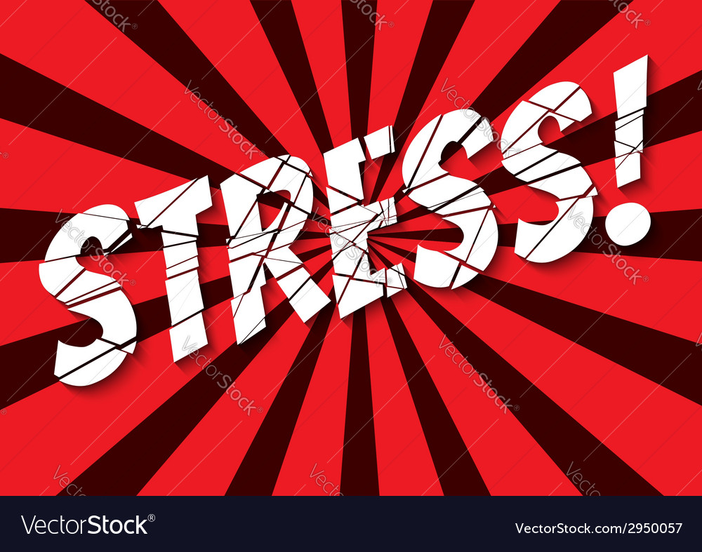 Stress Royalty Free Vector Image - VectorStock