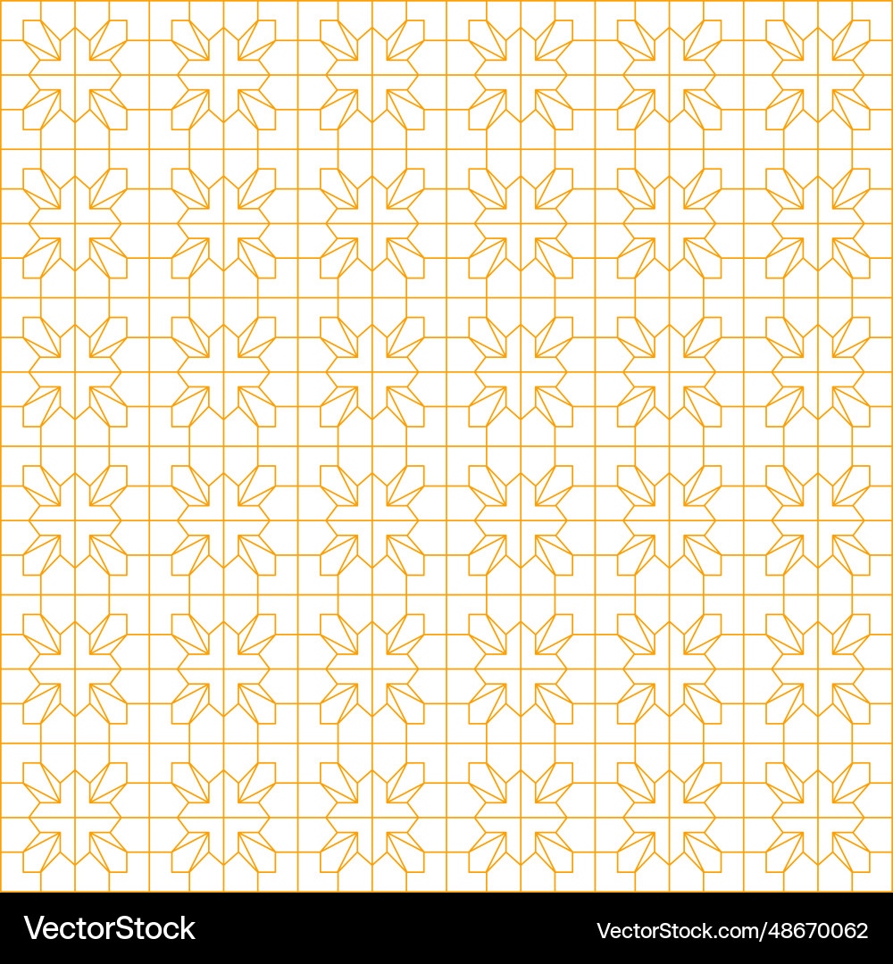 Gold morocco luxury ornametnal pattern Royalty Free Vector