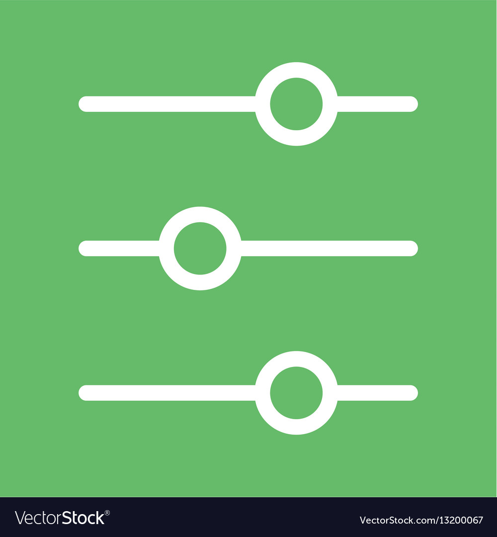 Controls Royalty Free Vector Image - VectorStock