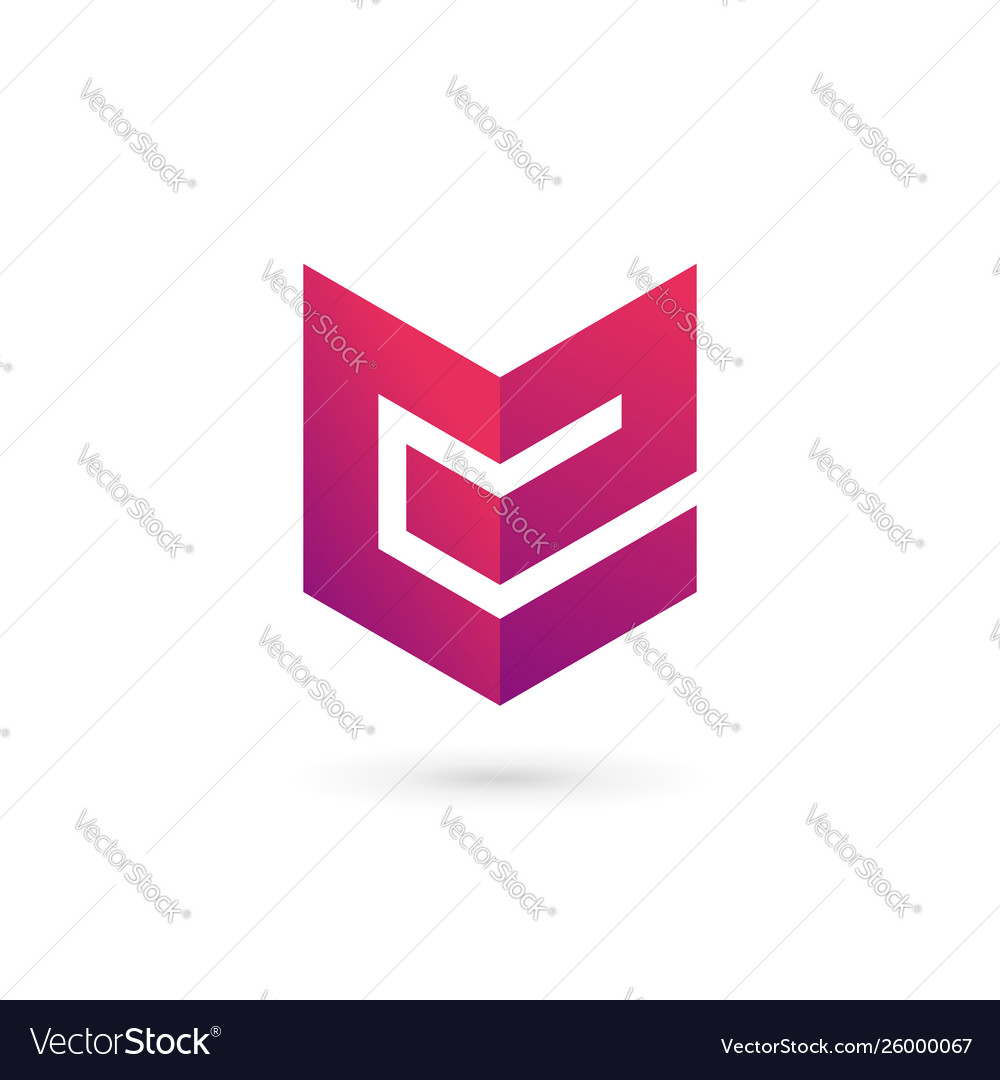 Letter e shield logo icon design template elements