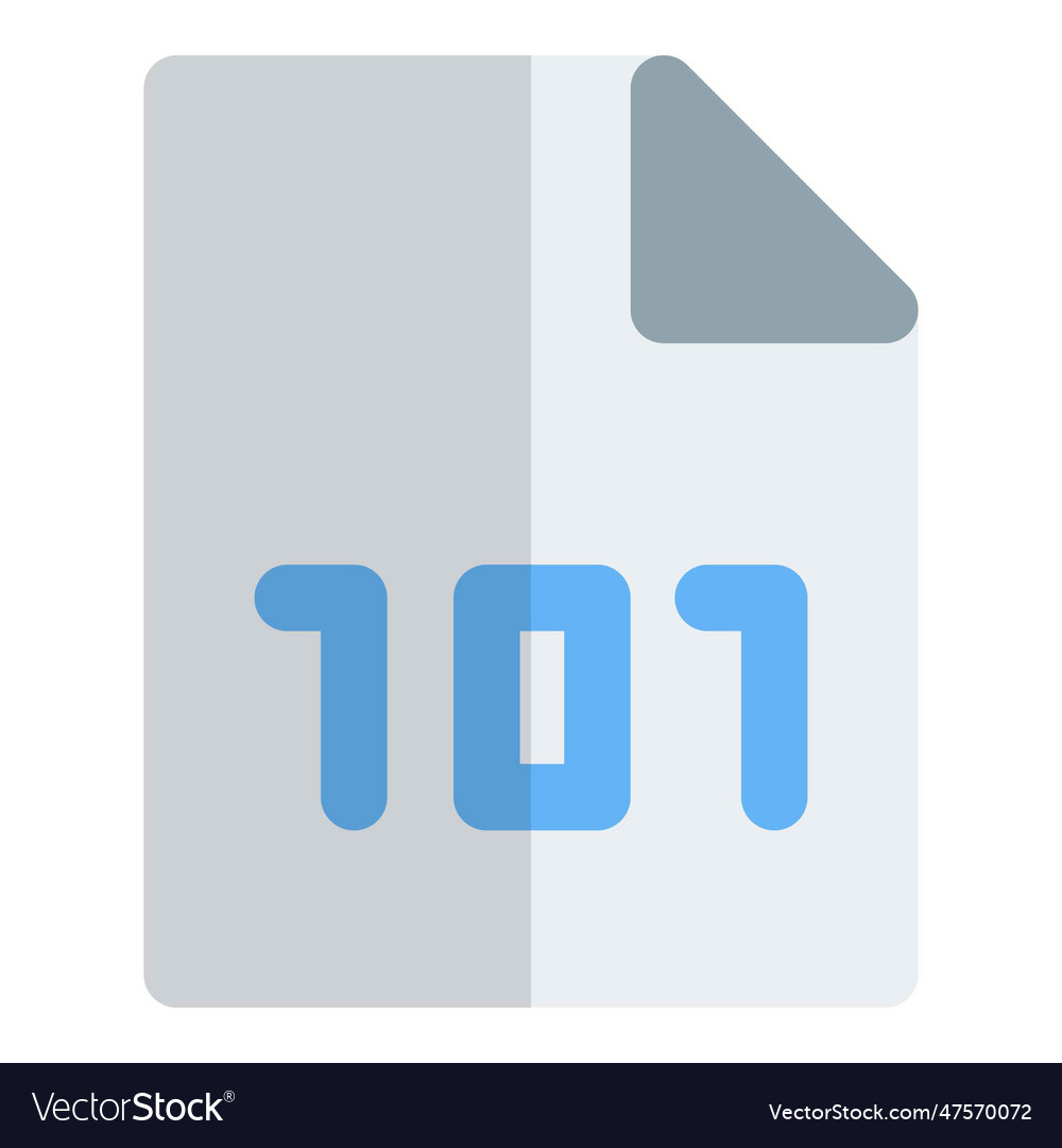 File with systematic encryption to secure data Vector Image