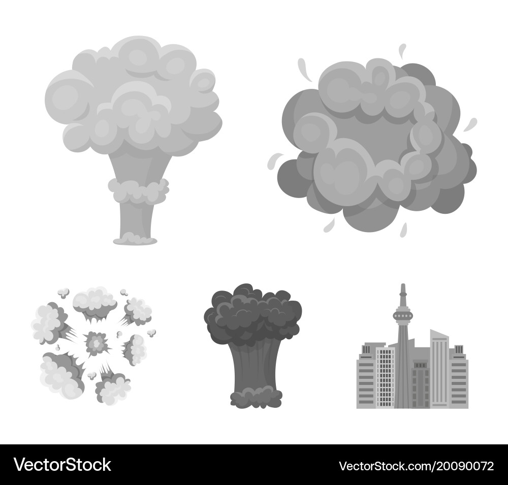 Flame sparks hydrogen fragments atomic or gas Vector Image