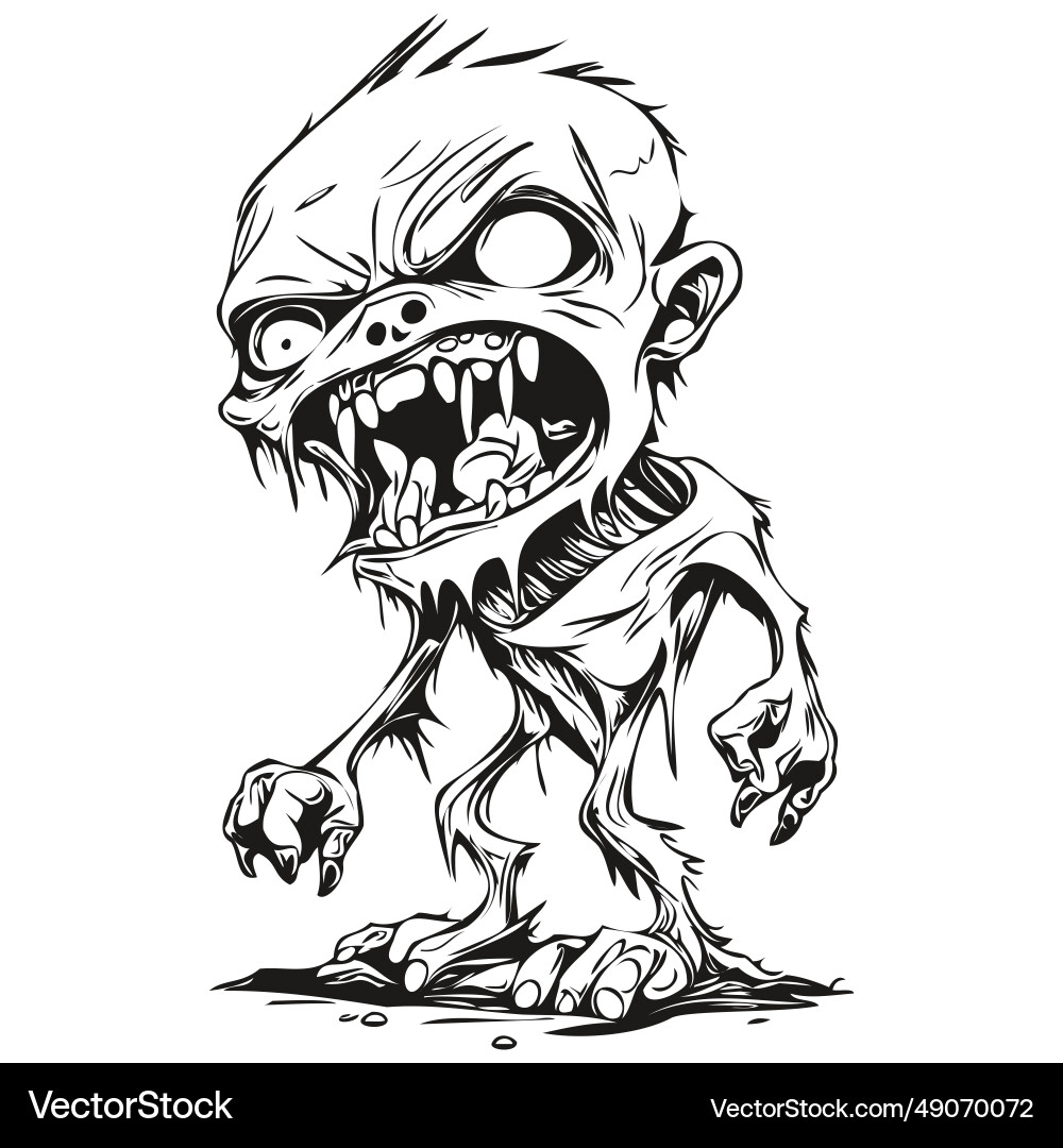 Haunting pandemic for halloween scene Royalty Free Vector