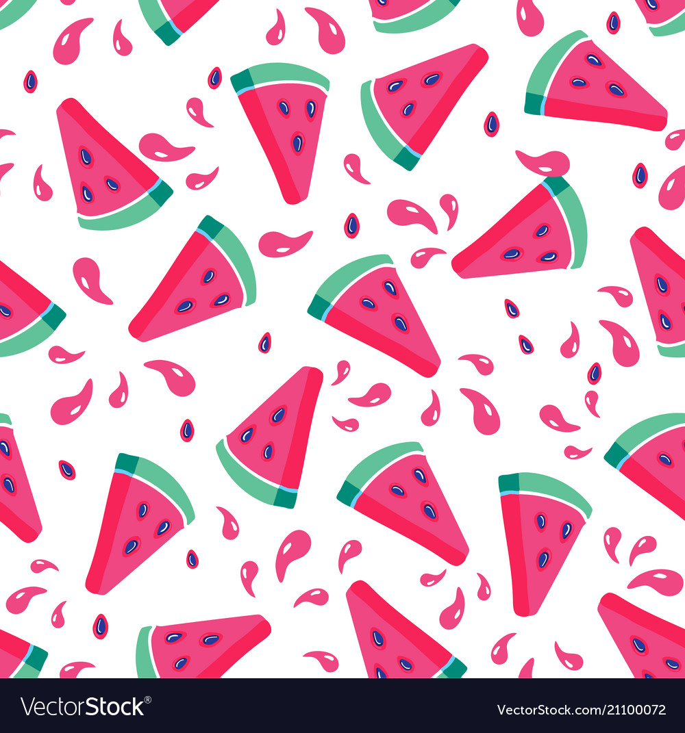 Summer seamless pattern seamless background Vector Image