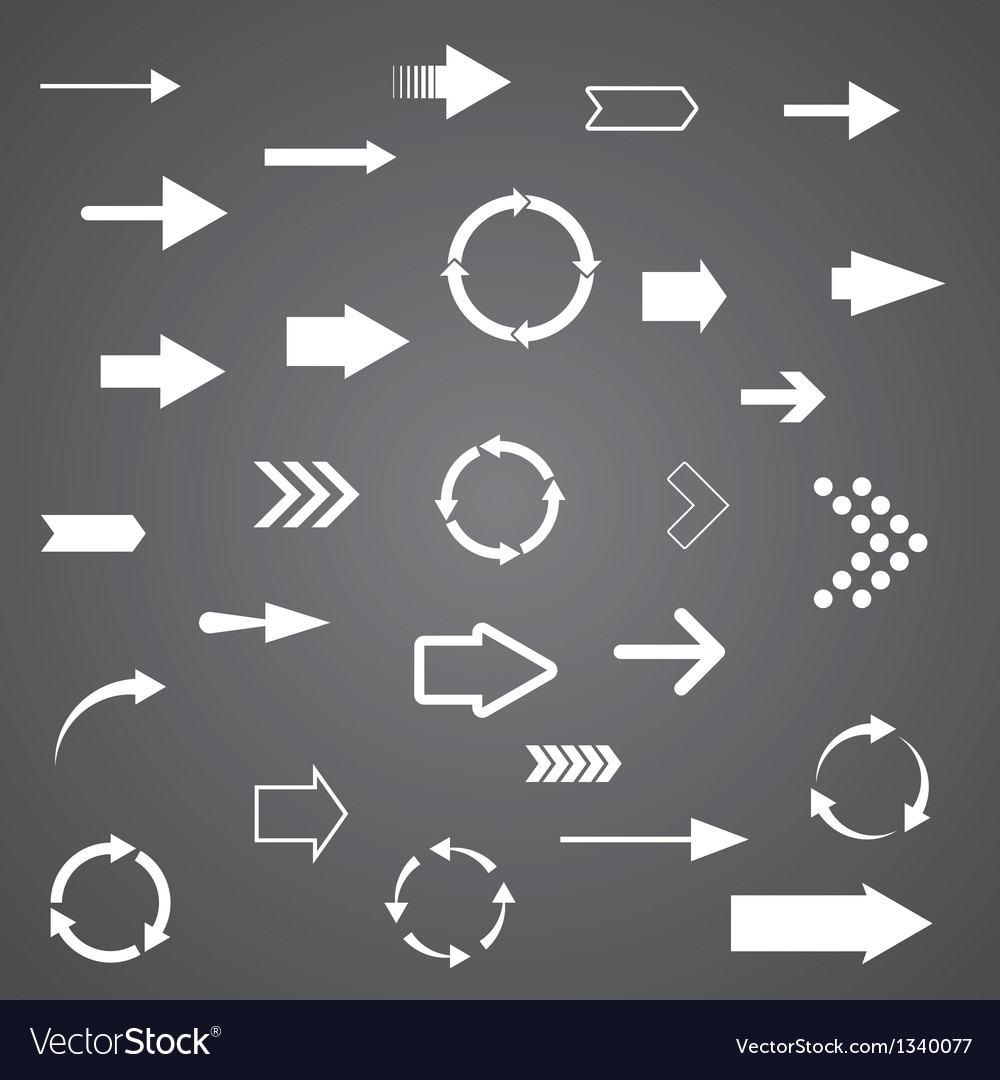 Arrows Royalty Free Vector Image - VectorStock