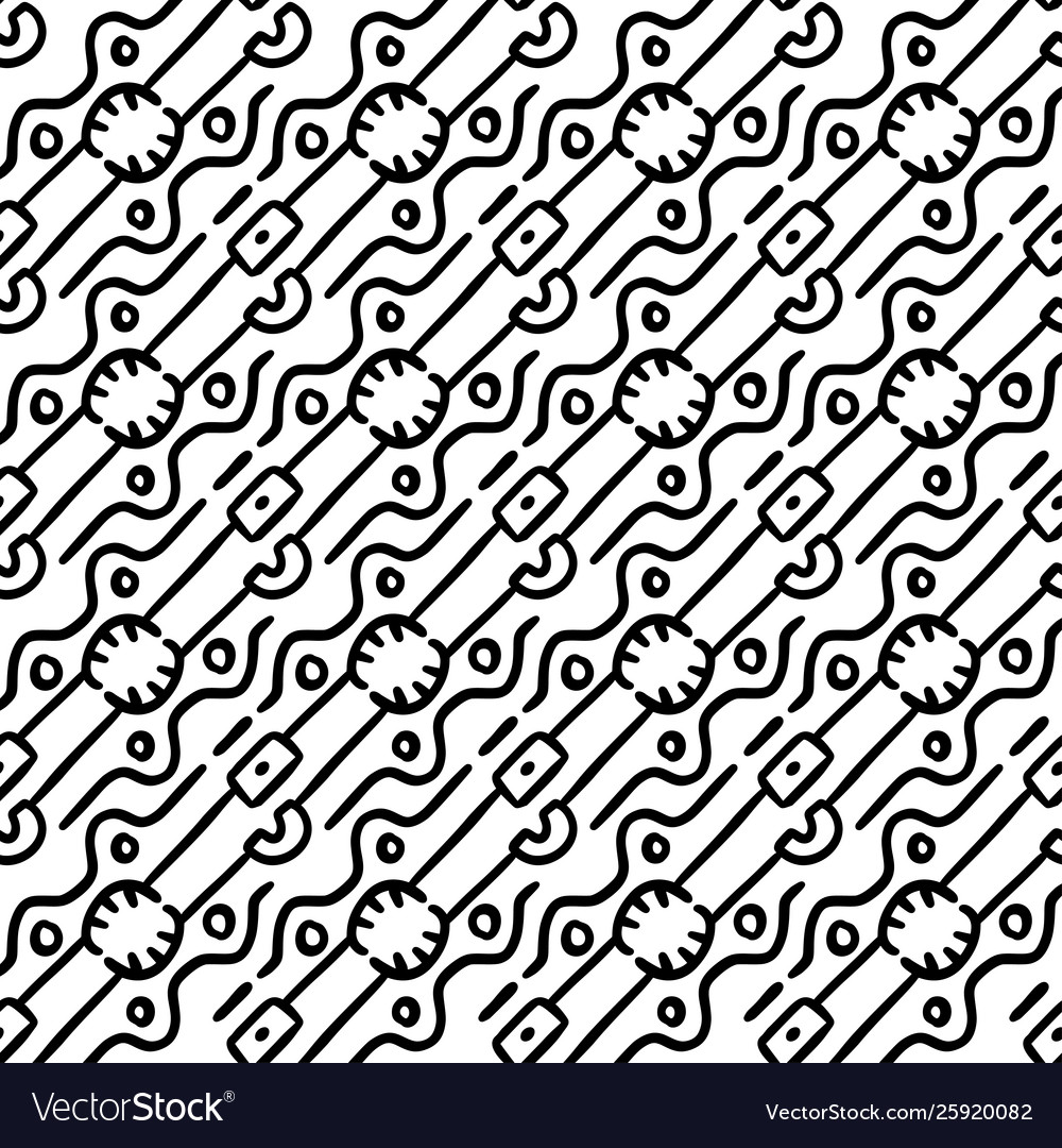 Seamless aztec pattern Royalty Free Vector Image