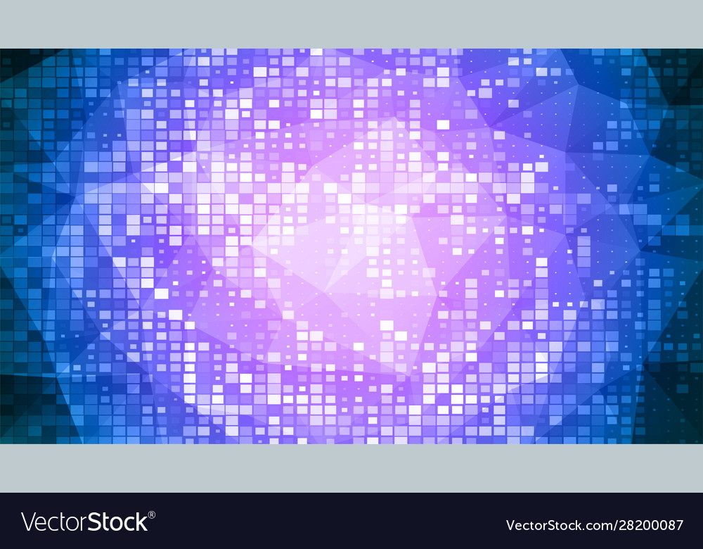 Abstract polygon background square pattern Vector Image