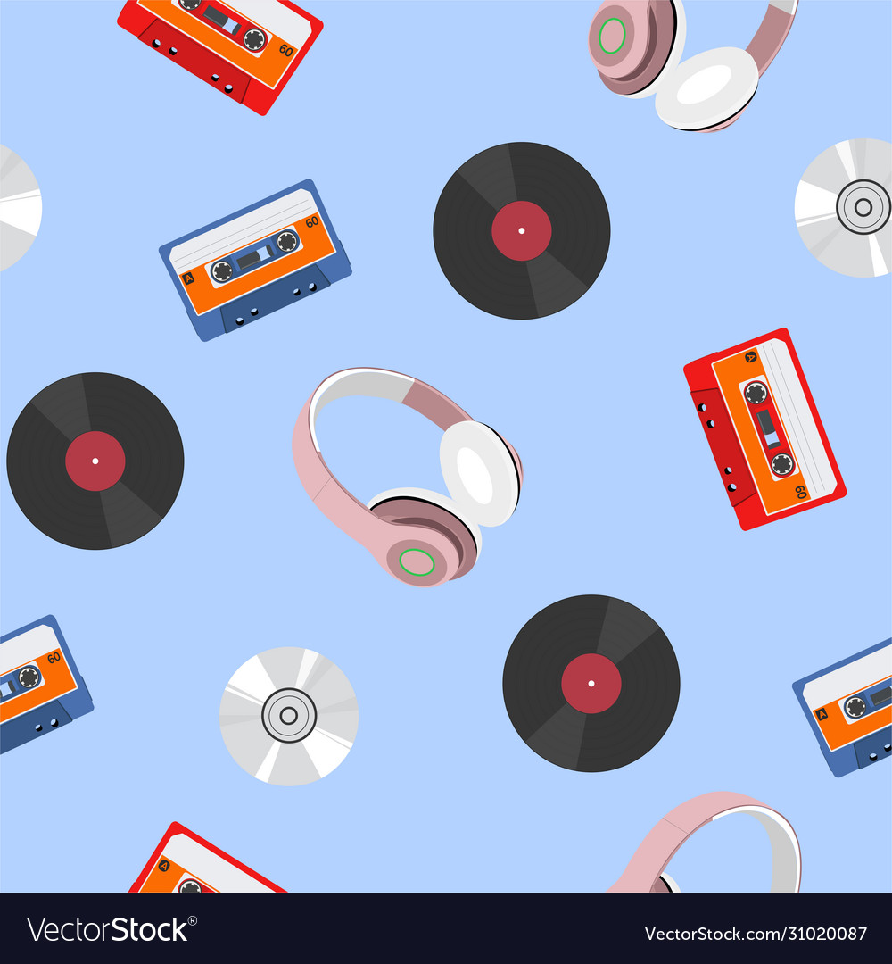 Music pattern Royalty Free Vector Image - VectorStock