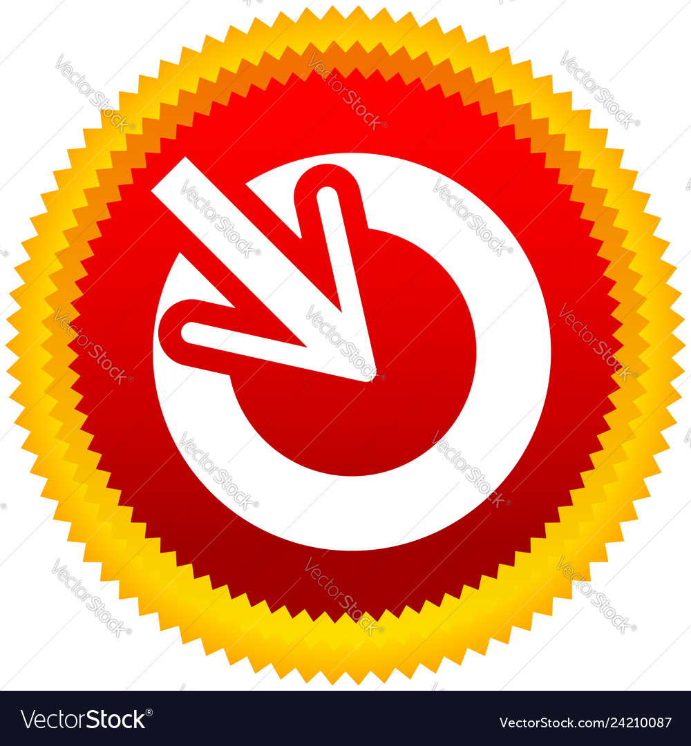 Position accuracy alignment concept icon cursor Vector Image