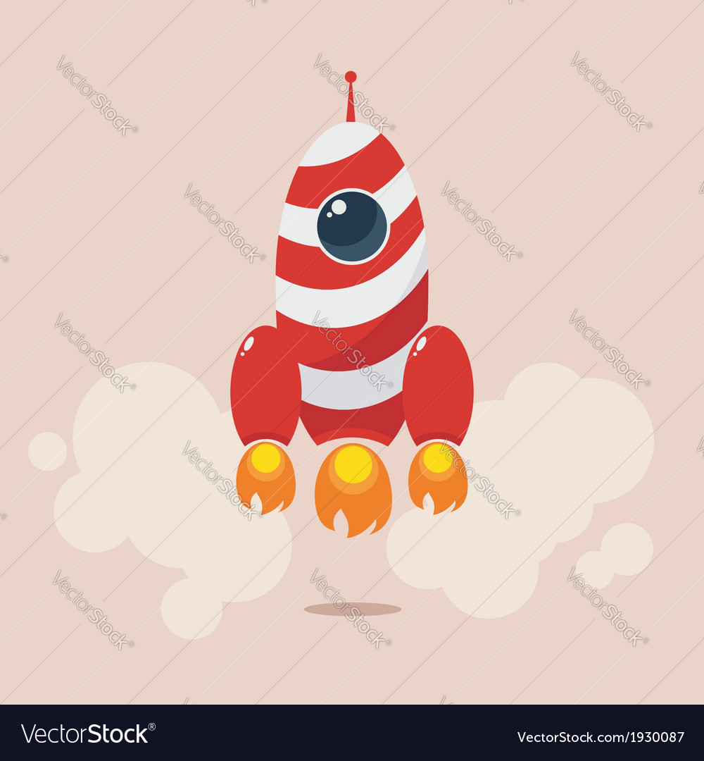 Rocket Royalty Free Vector Image - VectorStock