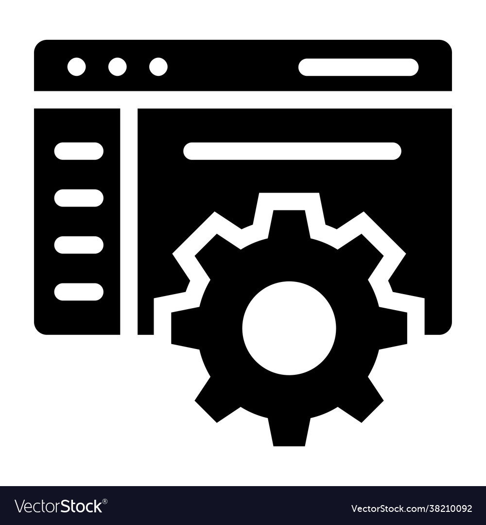 Website service Royalty Free Vector Image - VectorStock