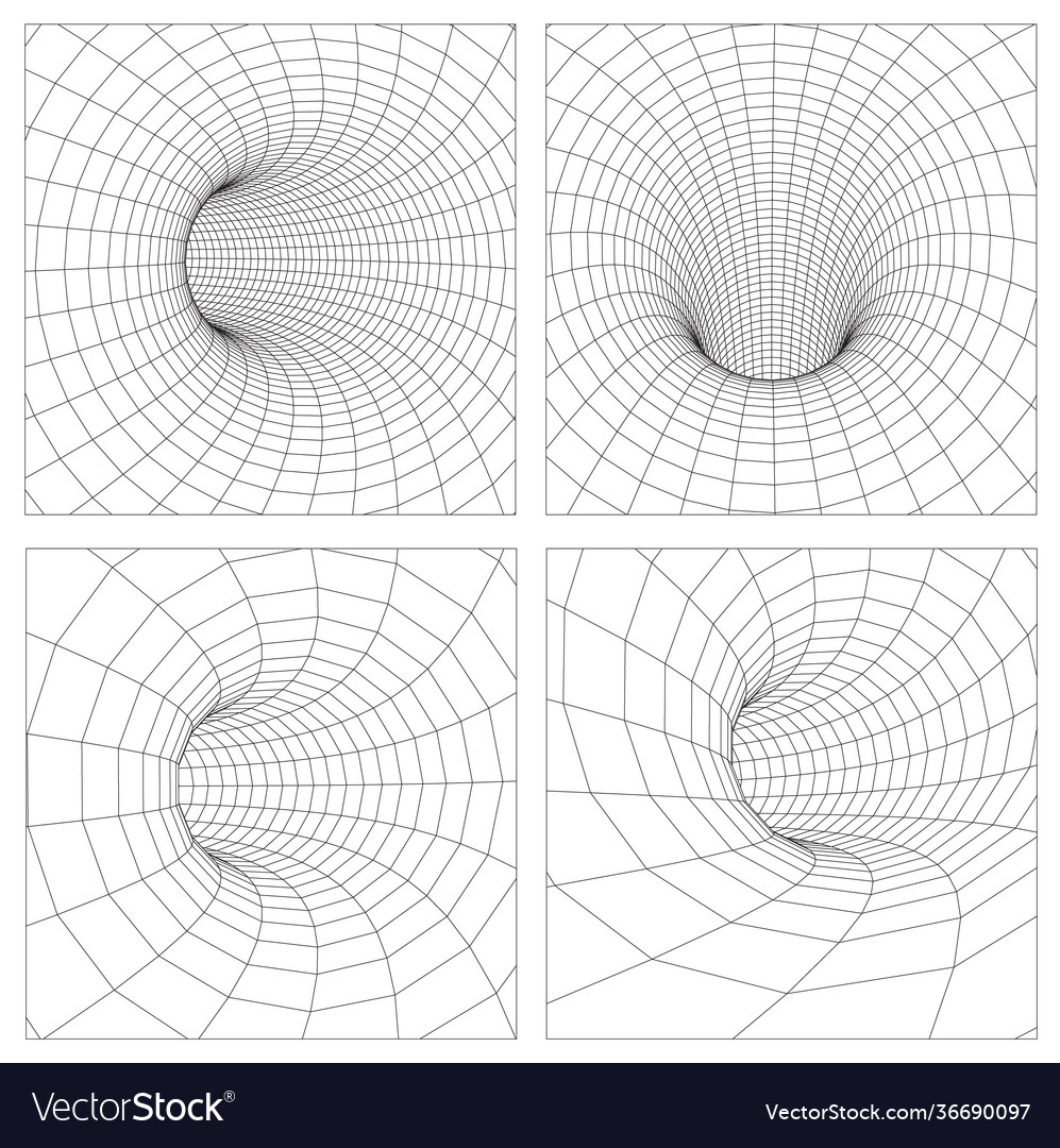 3d gravity quantum wormhole Royalty Free Vector Image 3d gravity quantum wormhole Royalty Free Vector Image