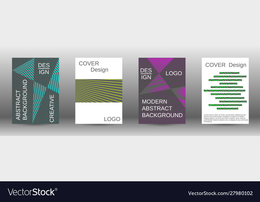 Creative backgrounds with abstract gradient linear