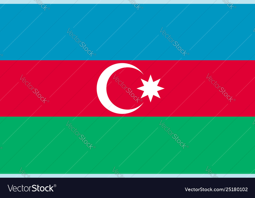 Flag rectangular shape Royalty Free Vector Image