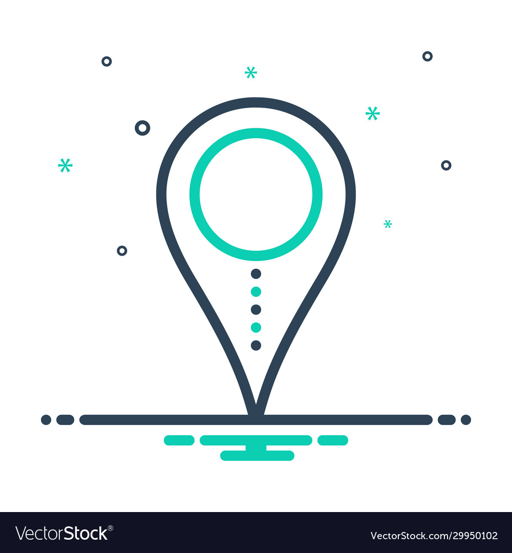 Location pin Royalty Free Vector Image - VectorStock