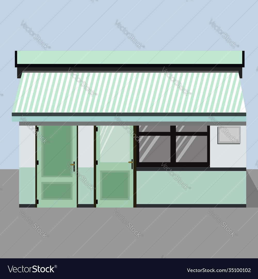 Store front Royalty Free Vector Image - VectorStock