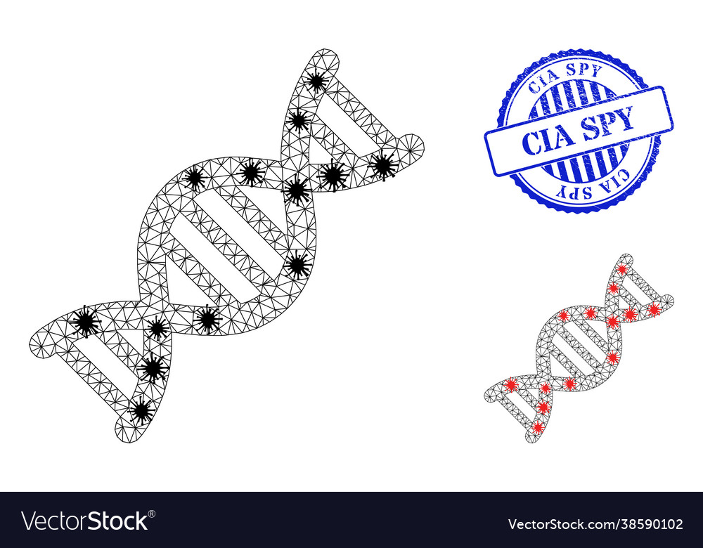Wire frame mesh genome molecule pictograms Vector Image Wire frame mesh genome molecule pictograms Vector Image