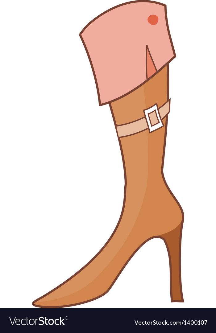 A boot Royalty Free Vector Image - VectorStock