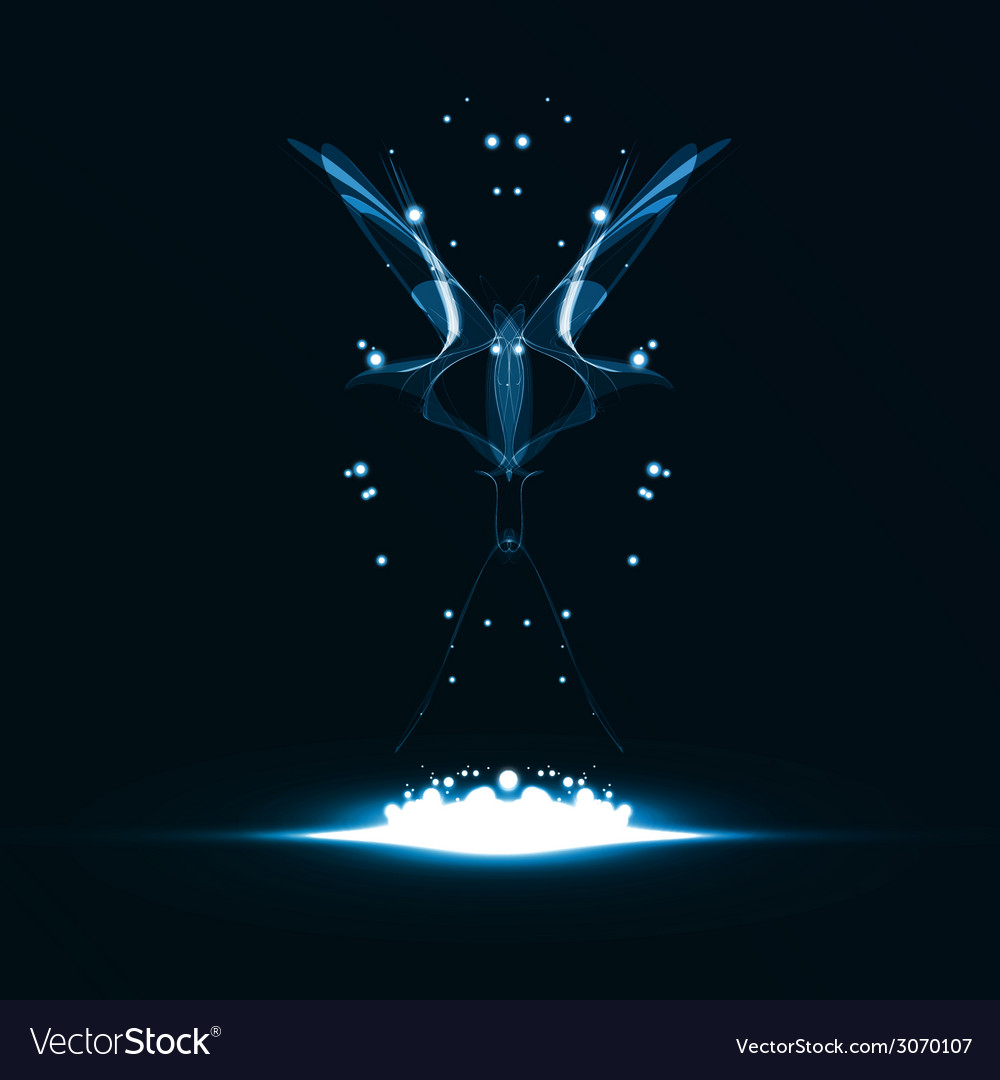 Abstract creative dynamic element Royalty Free Vector Image