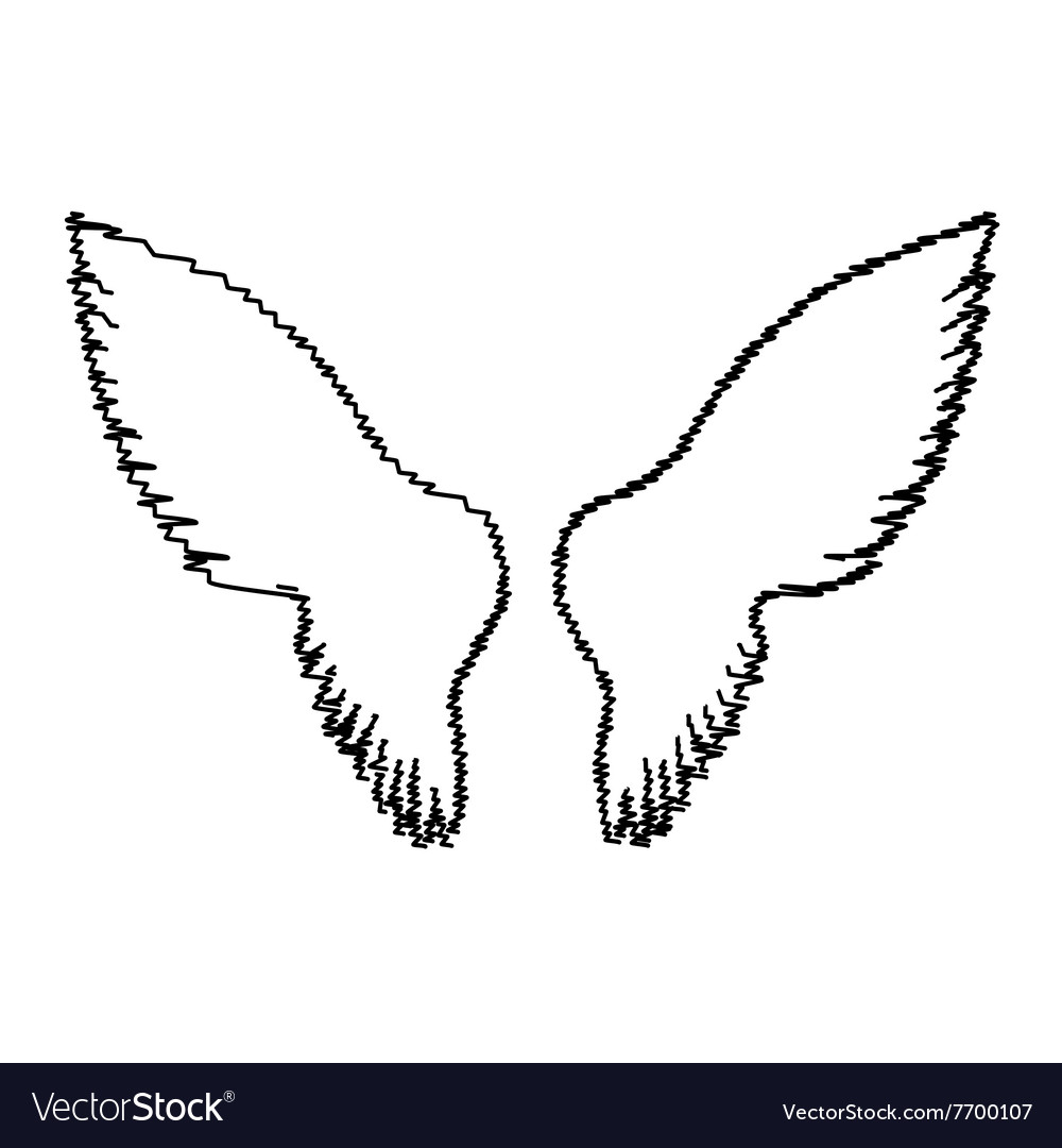 Black icon with scribble effect Royalty Free Vector Image