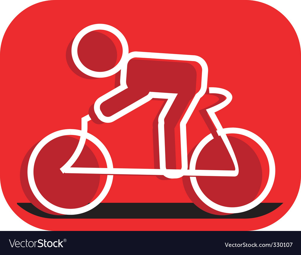 Cycling Royalty Free Vector Image - VectorStock