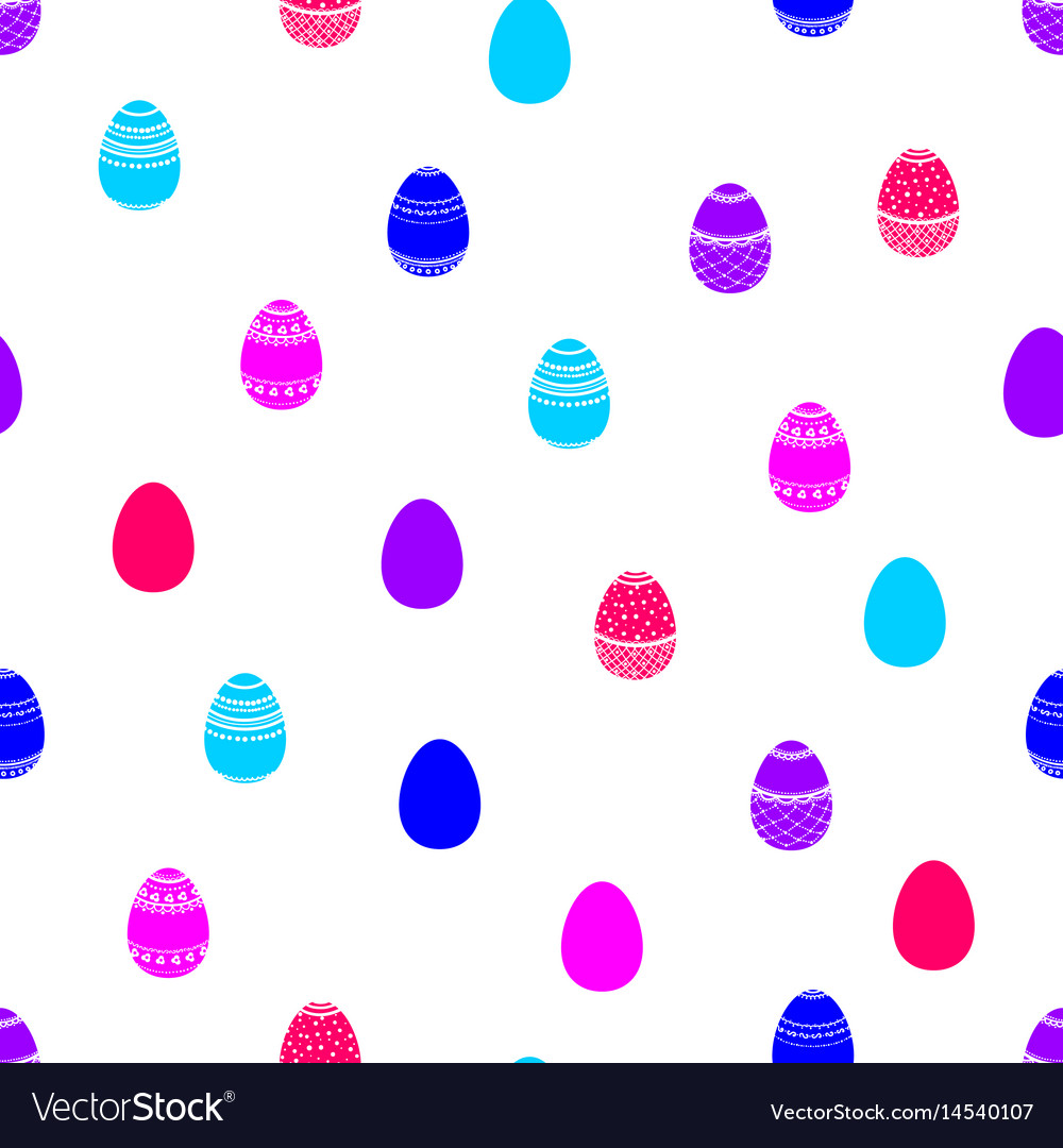 Easter pattern Royalty Free Vector Image - VectorStock