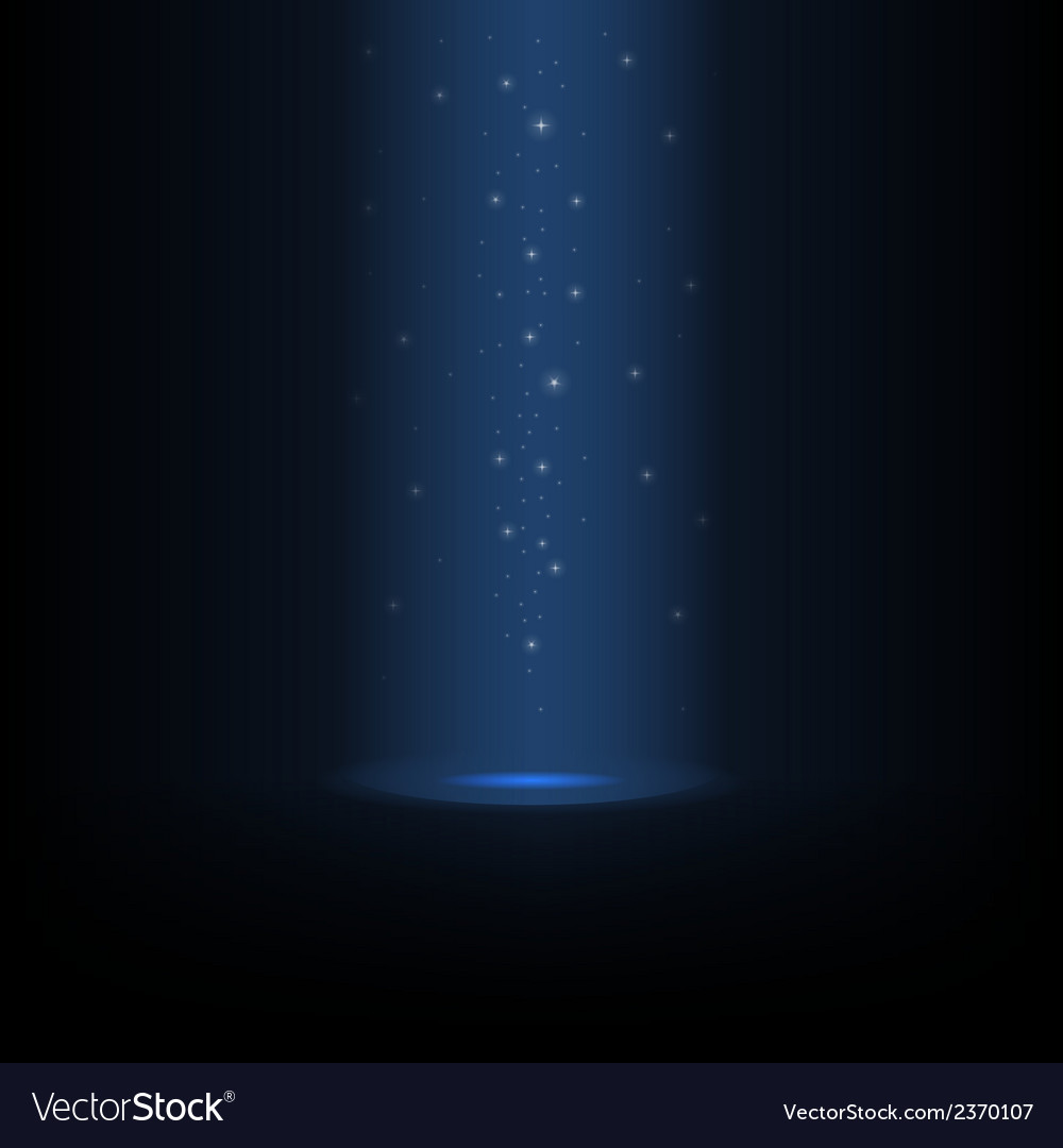 Glowing falling magic dust Royalty Free Vector Image