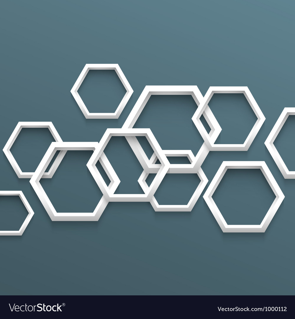 3d geometric background Royalty Free Vector Image