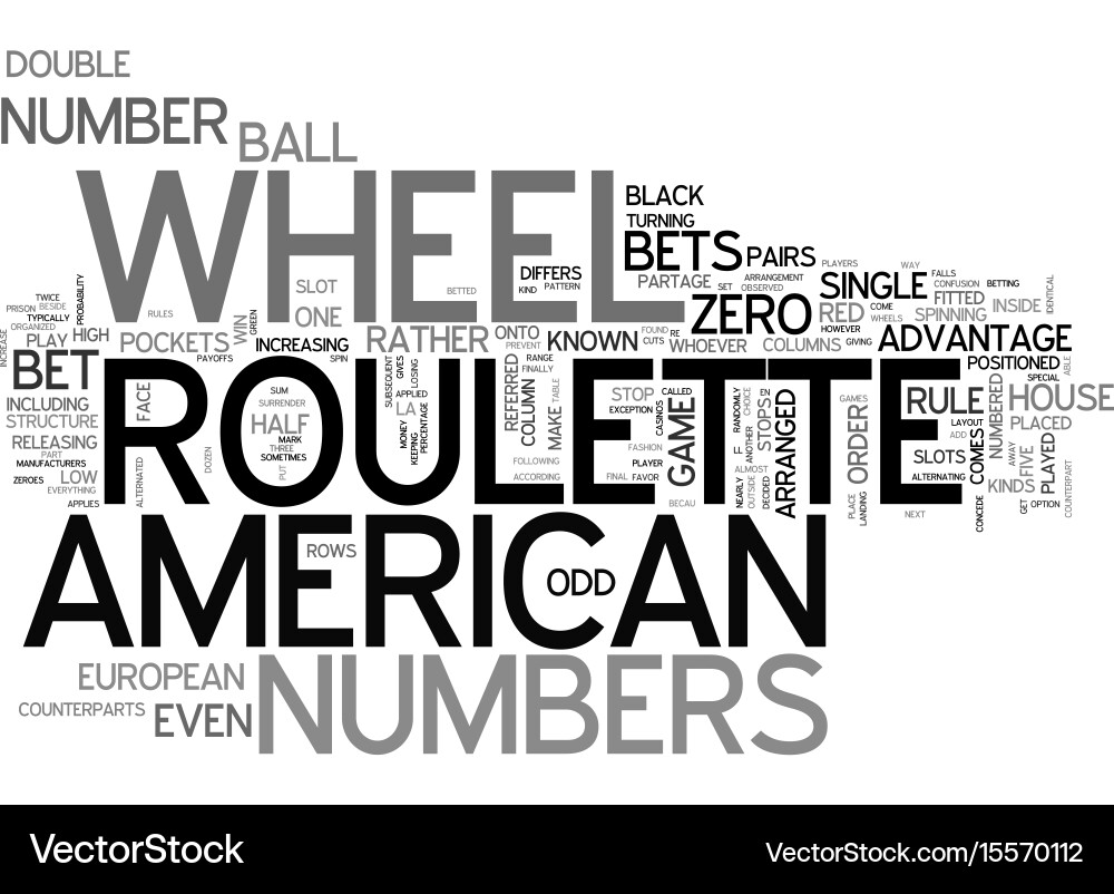 American roulette systems game strategies Vector Image