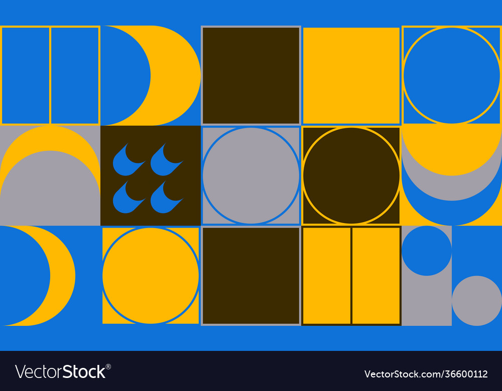 Deconstructed abstract pattern design Royalty Free Vector