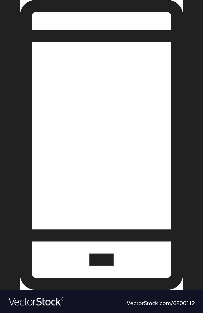 Mobile phone Royalty Free Vector Image - VectorStock